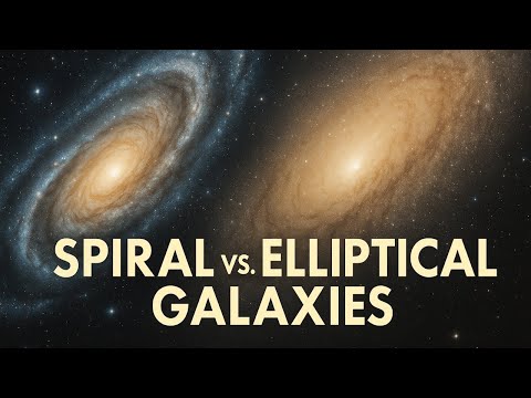 🔭 Spiral vs. Elliptical Galaxies: What's the Difference?