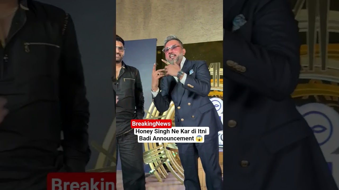 Honey Singh ne kar di Kis Kis ko Pyar karu 2 ki Announcement 😱 #breakingnews #bigannouncement #yoyo