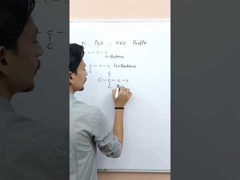 n, iso, neo prefix #chemistry #neet #jee #shorts