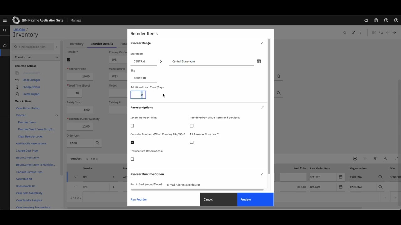 Maximo Inventory Management for Beginners: Complete Walkthrough