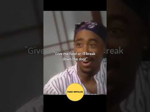 2Pac speech at an interview