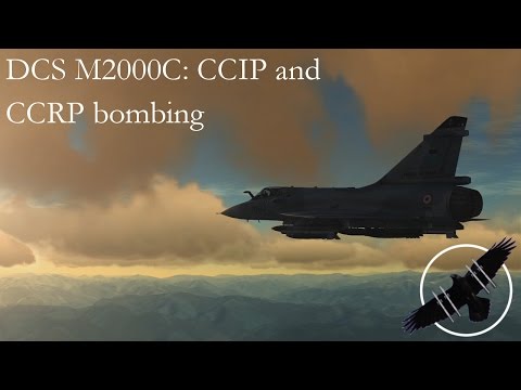 DCS M-2000C: CCIP and CCRP bombing (DCS World 1.5.2)