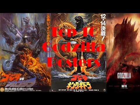 Top 10 Godzilla Movie Posters