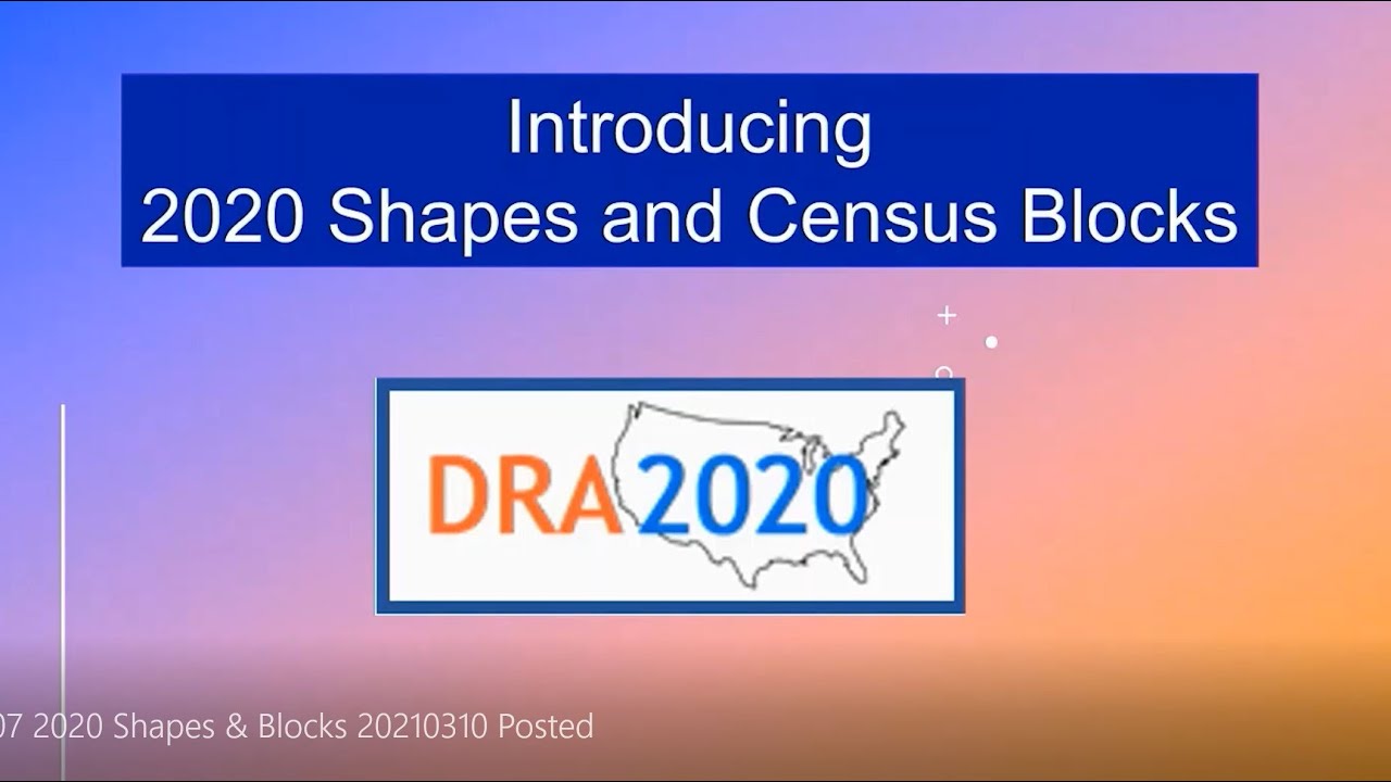 7. Introducing 2020 Shapes and Census Blocks