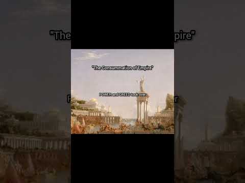 The Course of Empire is a series of five paintings created by American painter Thomas Cole