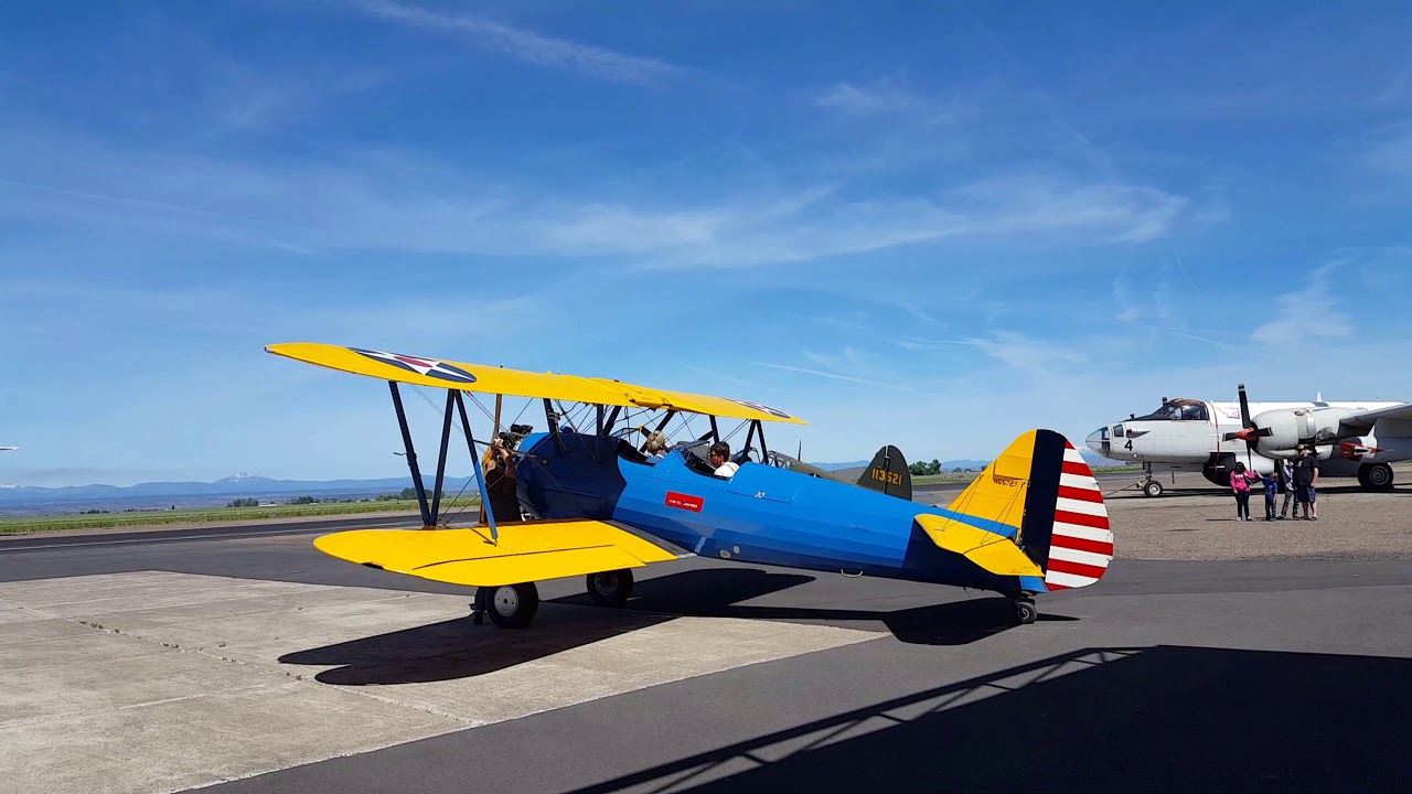 Erickson Stearman hand crank startup