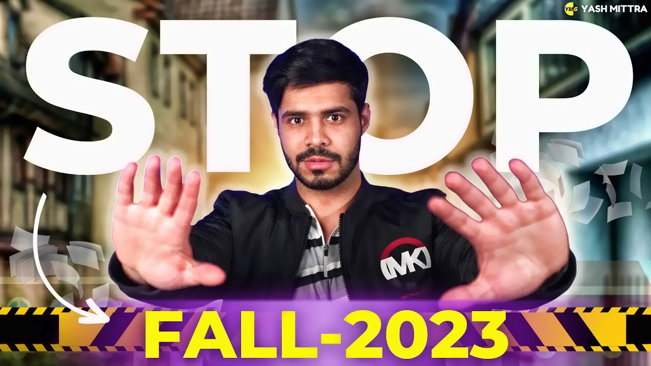 Stop applying to Fall 2023!