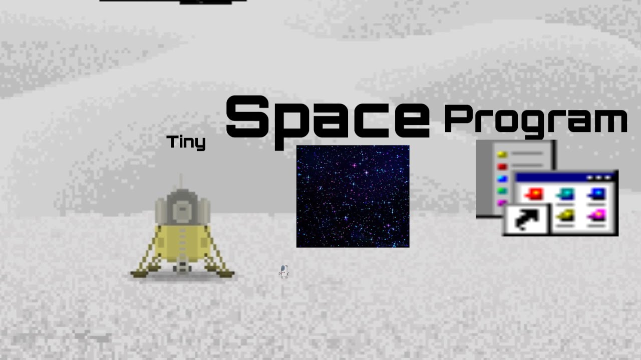 Building a Moon Base in Tiny Space Program