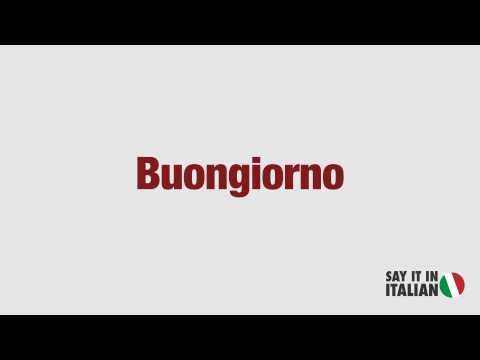 Buongiorno