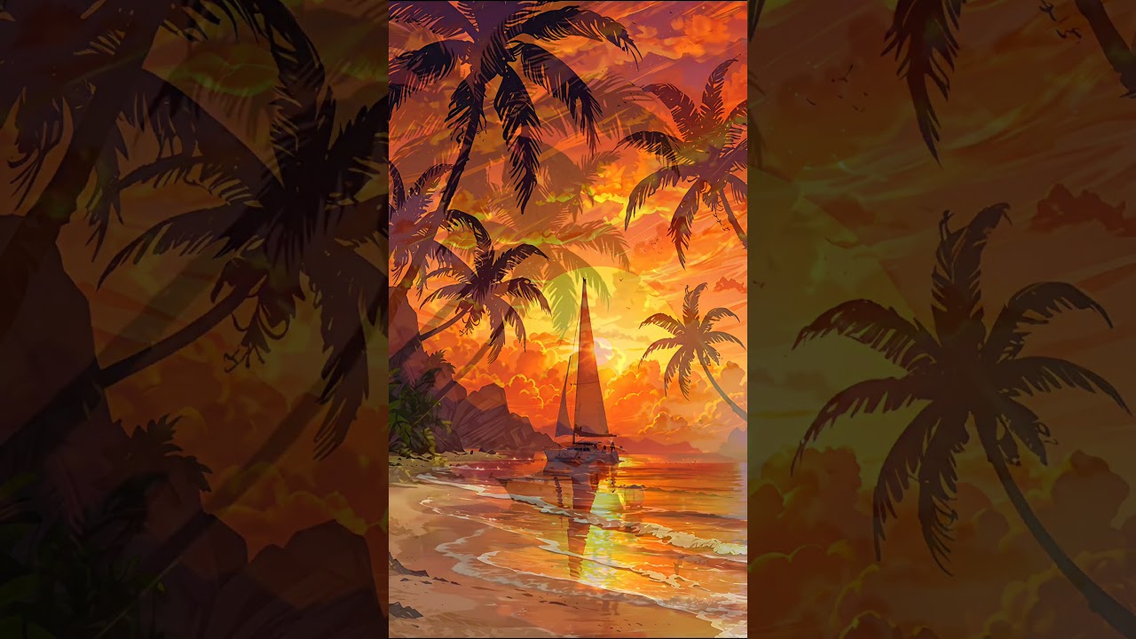 Sunset wallpapers 4k #wallpaper #aiart #midjourney #midjourneyart #wallart
