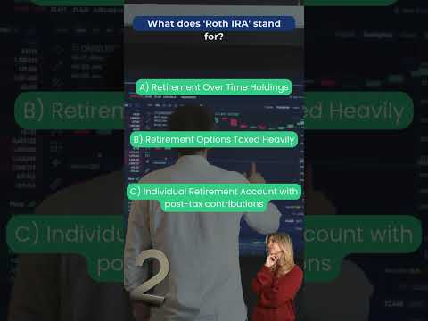 💸 Can You Answer This Finance Trivia? | What does 'Roth IRA' stand for?...