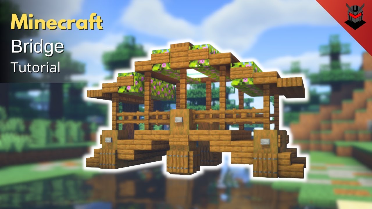 Minecraft: How to Build a Bridge | Small Bridge (Tutorial) - マイクラビルダーズ