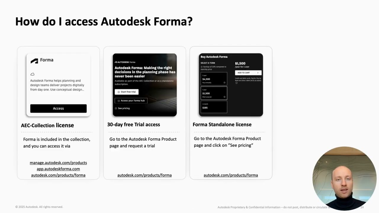 How to access Autodesk Forma?