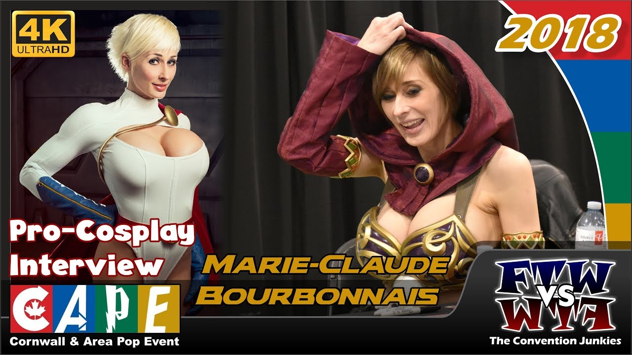 Marie-Claude Bourbonnais Interview (Legendary Cosplayer)