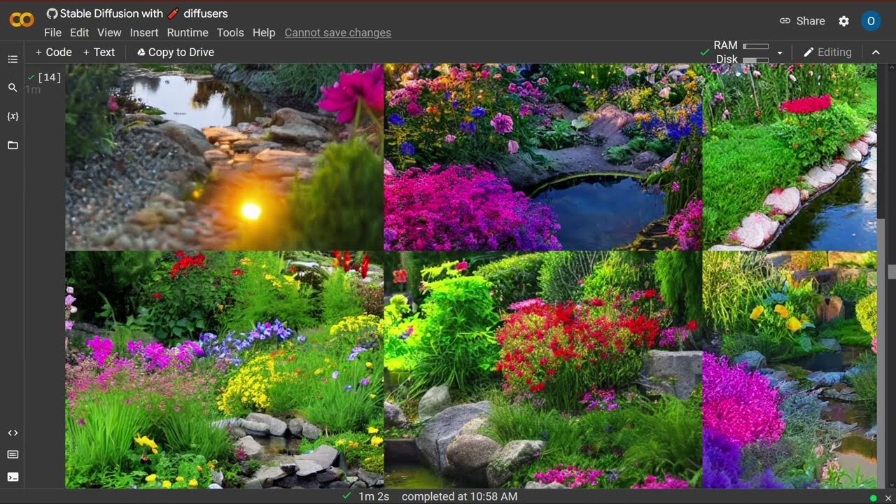 1600px Stable Diffusion 1.4 w/ 🤗 HuggingFace on free Colab for Panoramic AI Images, Generative AI