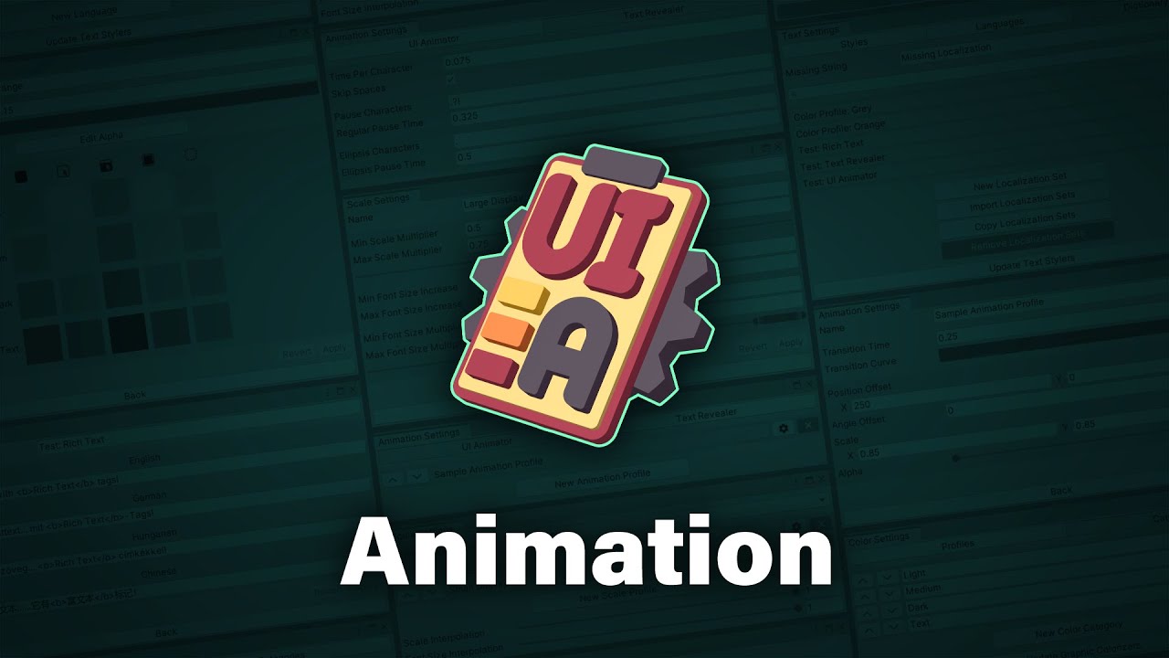UI Assistant: ANIMATION Features