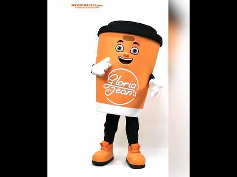 Gloria Jean’s Coffees USA Mascot Costume for Retail Food Group USA ...