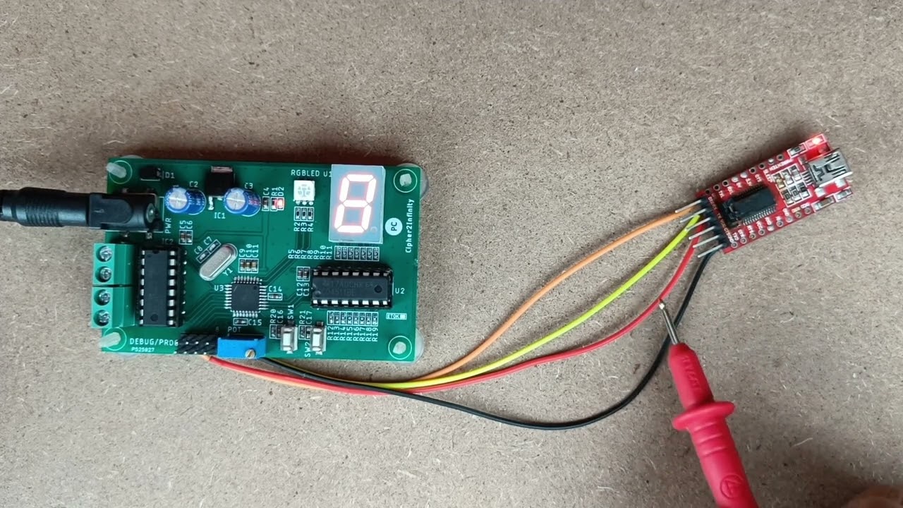 Lesson 3: Testing microcontroller section