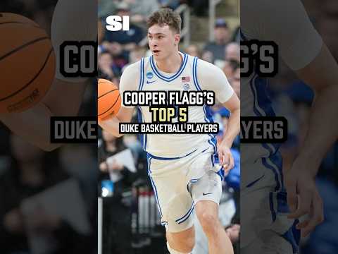 Cooper Flagg's Top 5 Duke Basketball Players 🏀