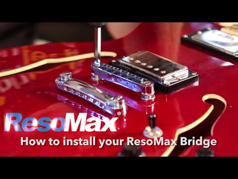 Graph Tech Black Nickel WRAPAROUND ResoMax NW2 Bridge 2020 | Reverb