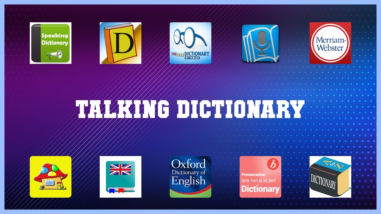 Super 10 Talking Dictionary Android Apps