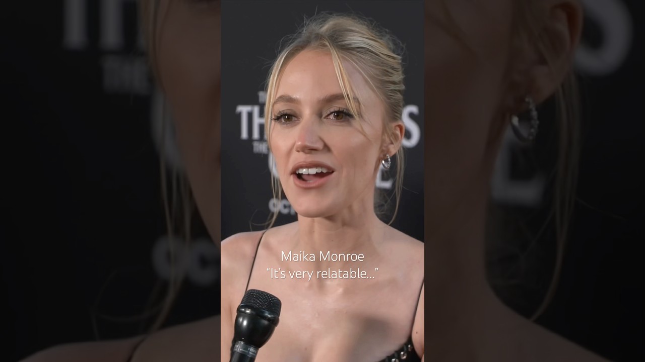 Maika Monroe at the LA premiere of “The Hand That Rocks The Cradle”