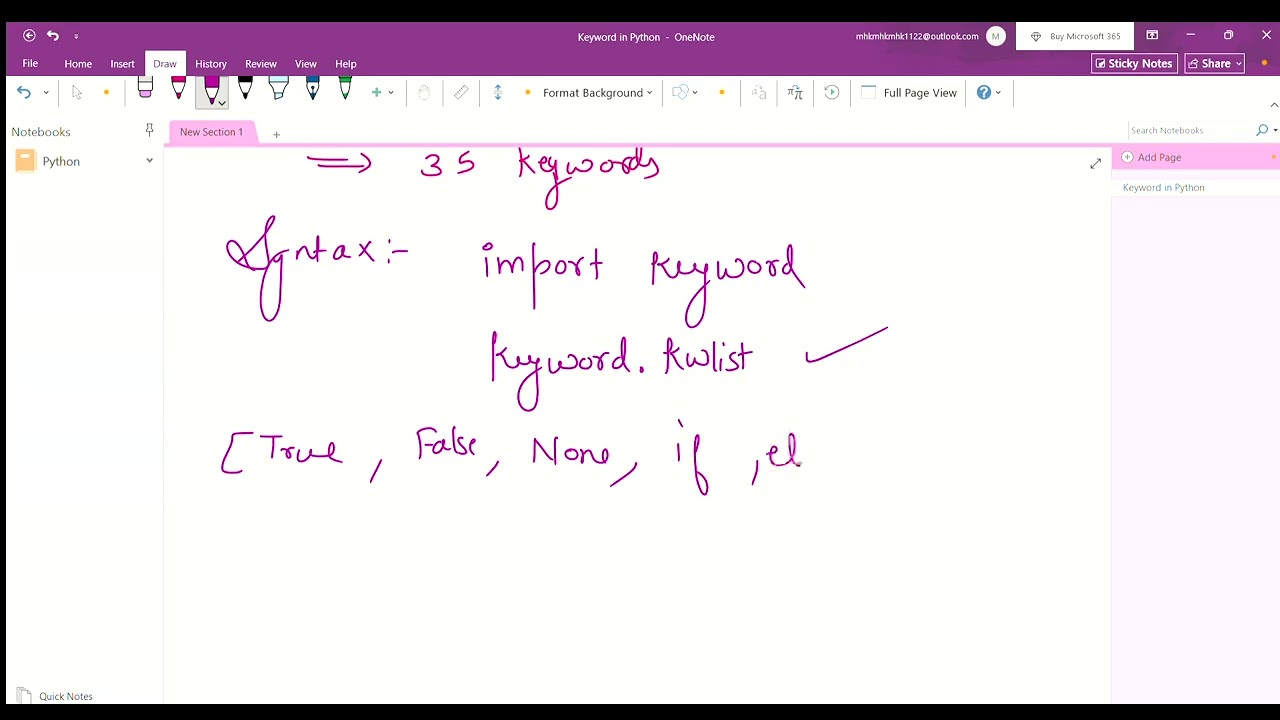 Python Keywords Tutorial for Beginners