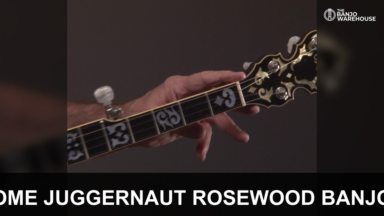 OME Juggernaut Rosewood Banjo Review | Rare Laminated Neck & Sound Demo