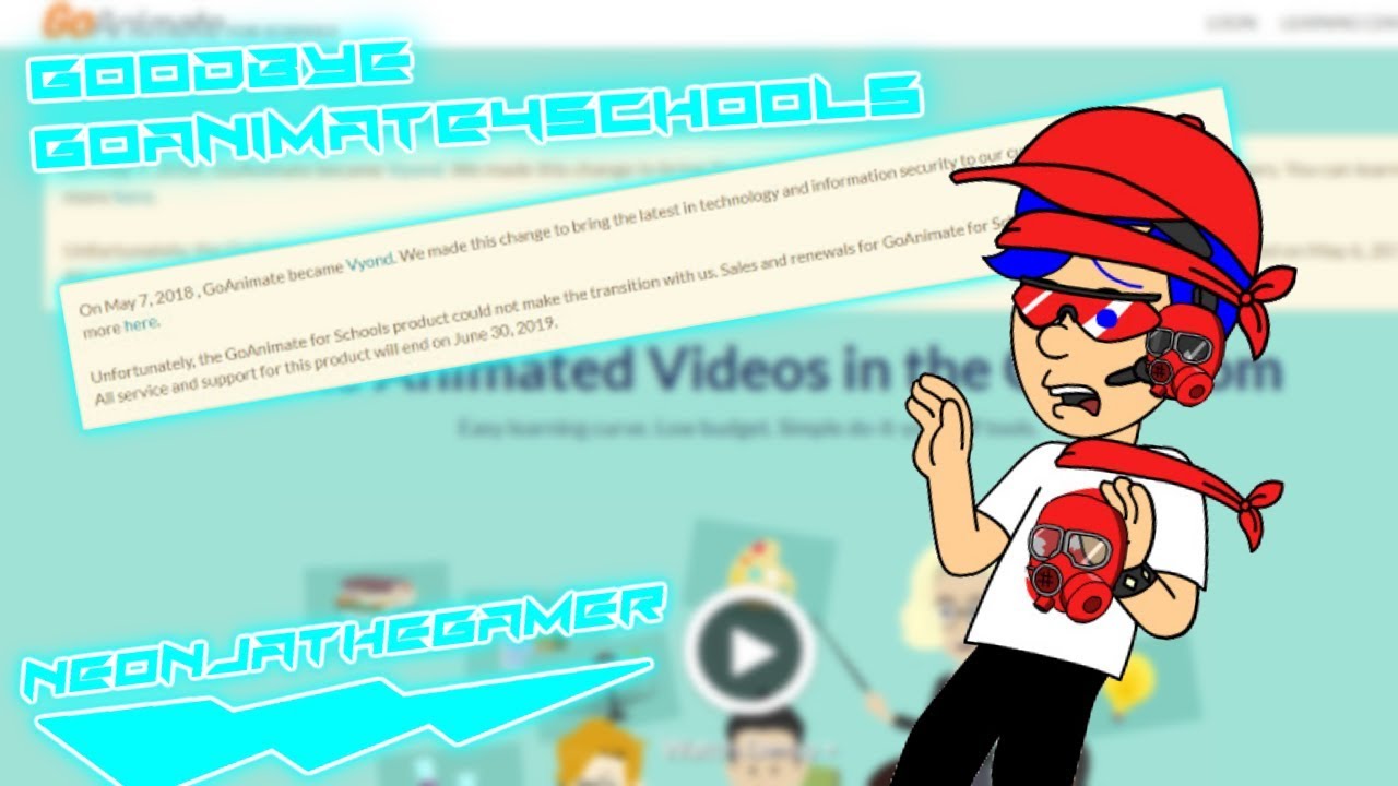 Goodbye GoAnimate 4 School.. :-(