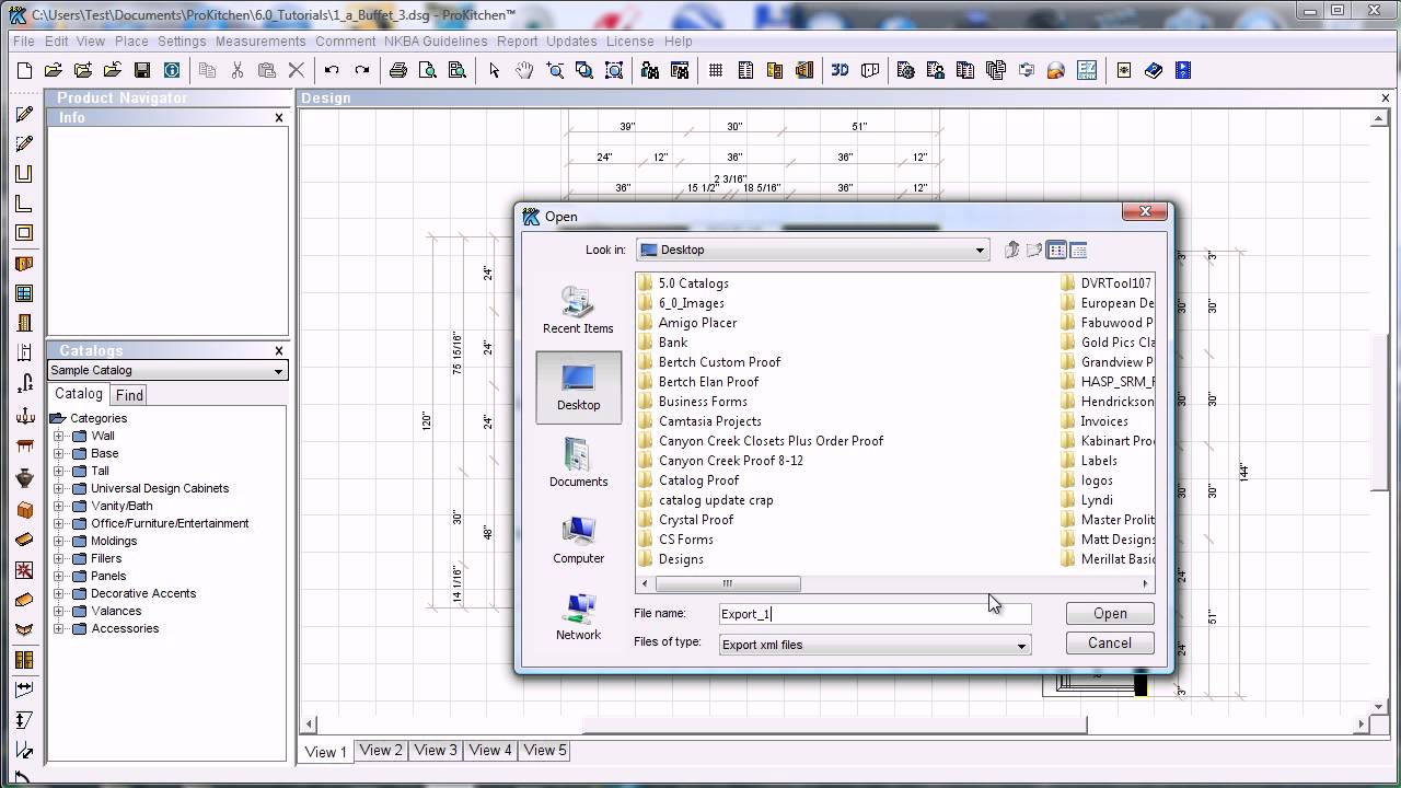 Using the XML Export Feature