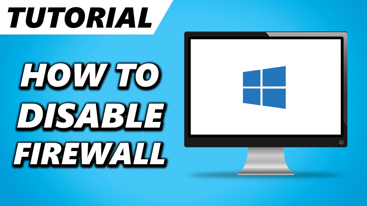 How to Disable/Turn off Firewall on Windows 10! (2025 Guide)