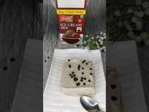 How To Make Ice Cream At Home|Kwality Ice Cream Mix/Premix|Choco Icecream #kwality #icecream #shorts