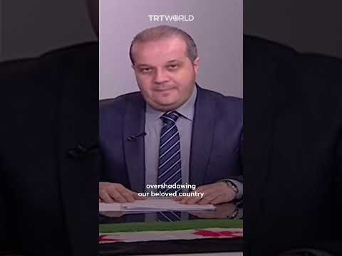 Video | Syrian TV anchor delivers a heartfelt message following the ...