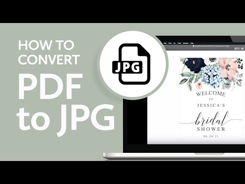 How to convert your PDF to a JPG for online printing