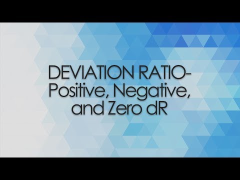 What Is a Deviation Ratio?