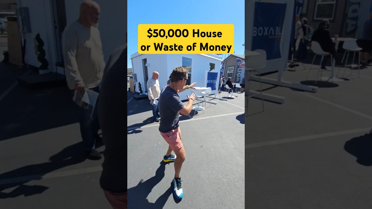 Smash or Pass? $50,000 Folding House. Boxabl Full Tour #adu #boxabl
