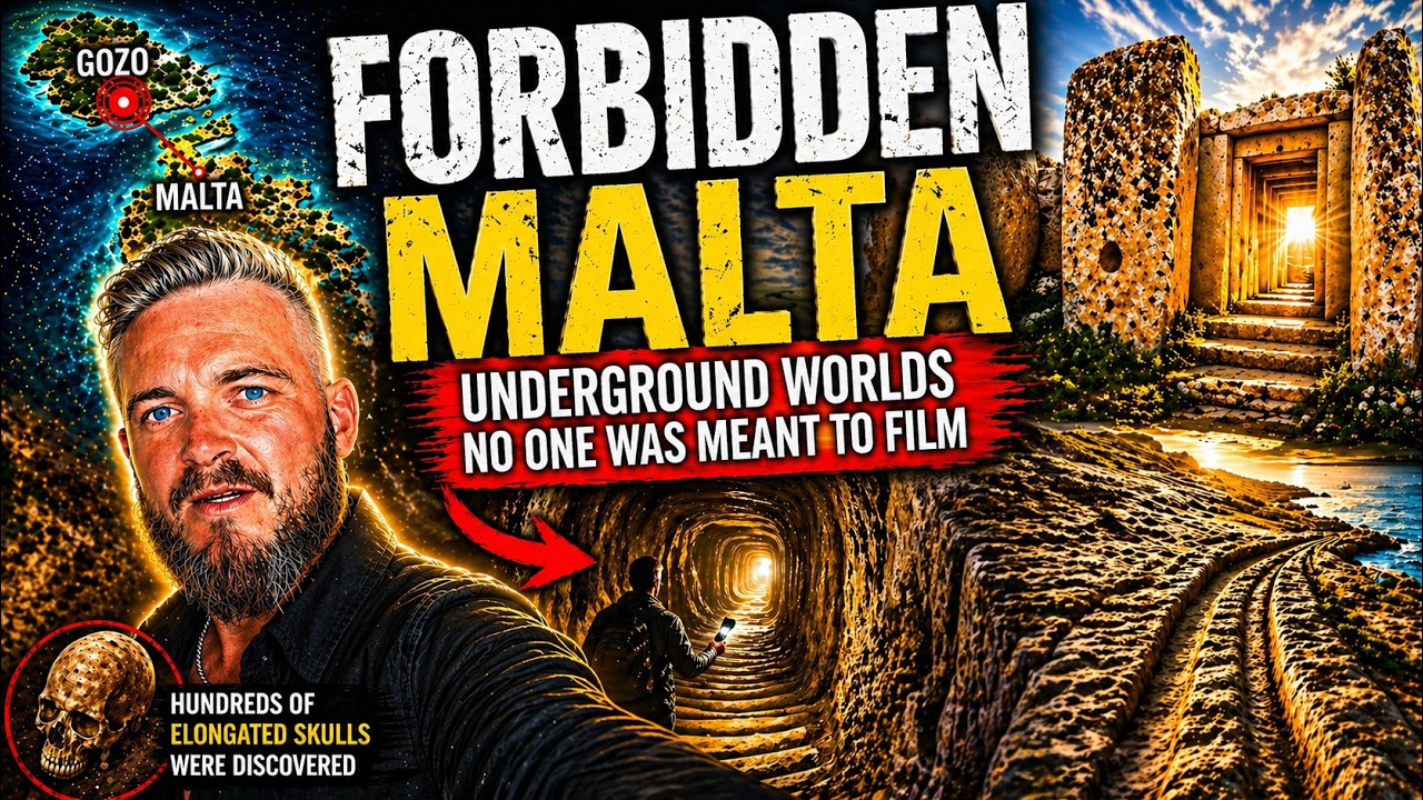 Forbidden Malta: Underground Worlds No One Was Meant to Film