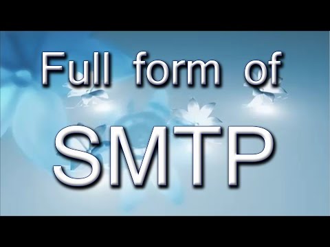 Full Form Of SMTP