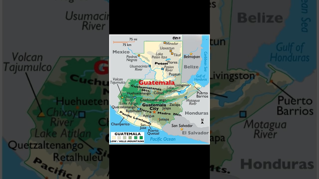 #Guatemala Map#