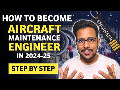 How to Become Aircraft Maintenance Engineer✈️? | 2024-25 | Step By Step Process | Full Information🔥