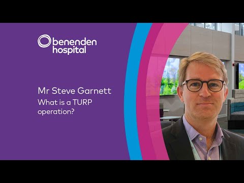 What is a TURP operation?