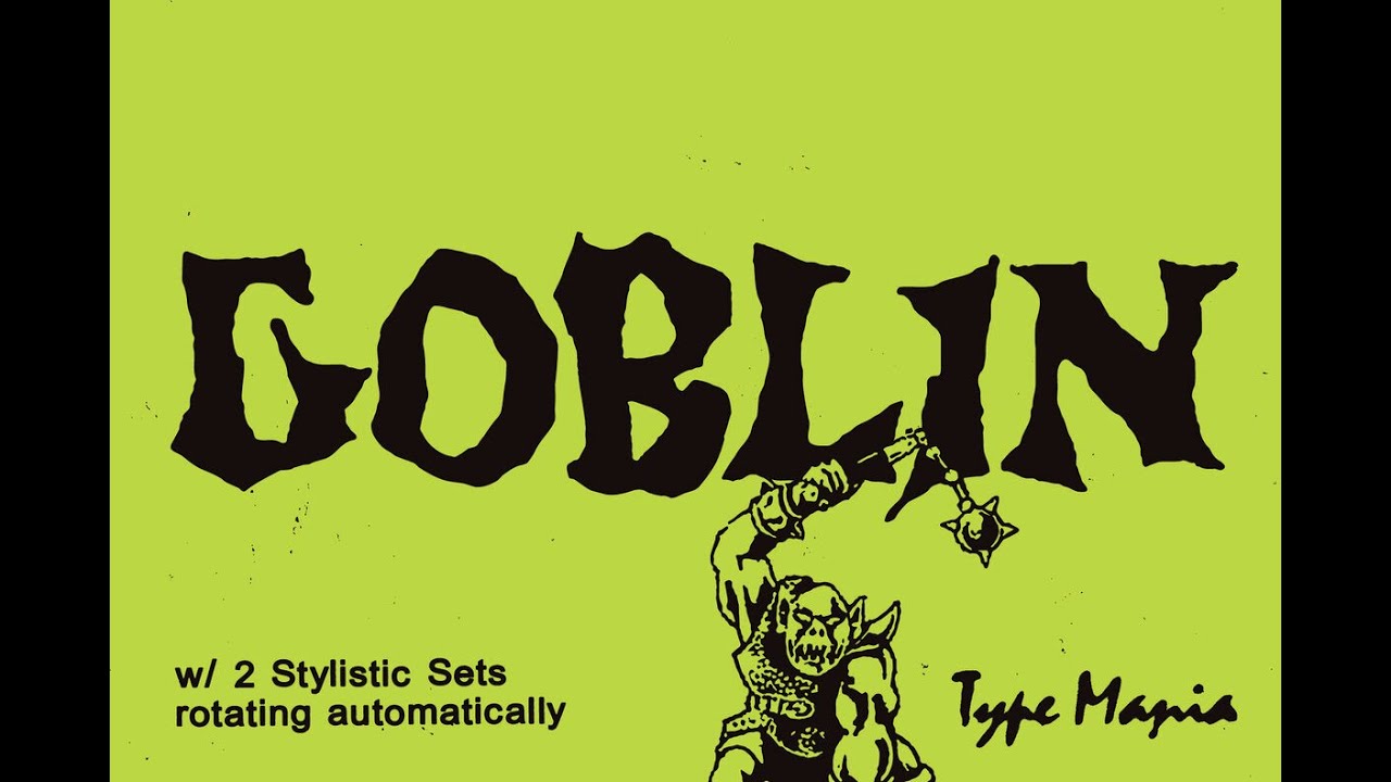 Goblin Tm Font Download