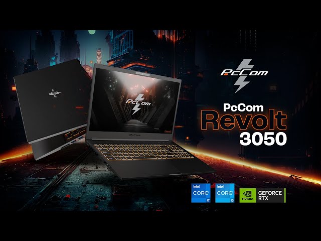 PcCom Revolt 3050 Intel Core i7-13700H/16GB/500GB/RTX 3050/15,6 ...