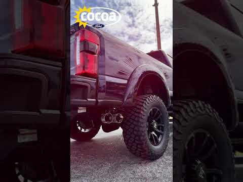 2024 Ford F-250 Rocky Ridge in Antimatter Blue at Cocoa Ford