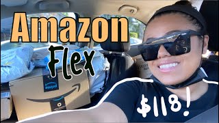 MY FIRST AMAZON FLEX BLOCK! I LIKE IT ???? #amazonflex
