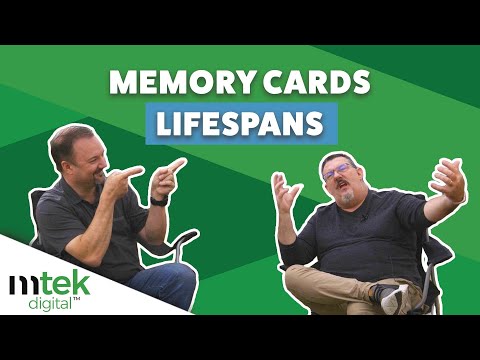 How long are the lifespans of memory cards?
