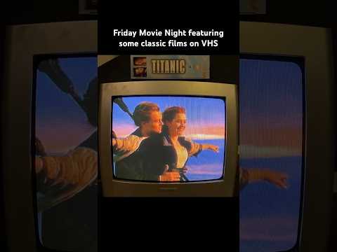 Friday Movie Night featuring some classic films on VHS #movie #movies #vhs #film