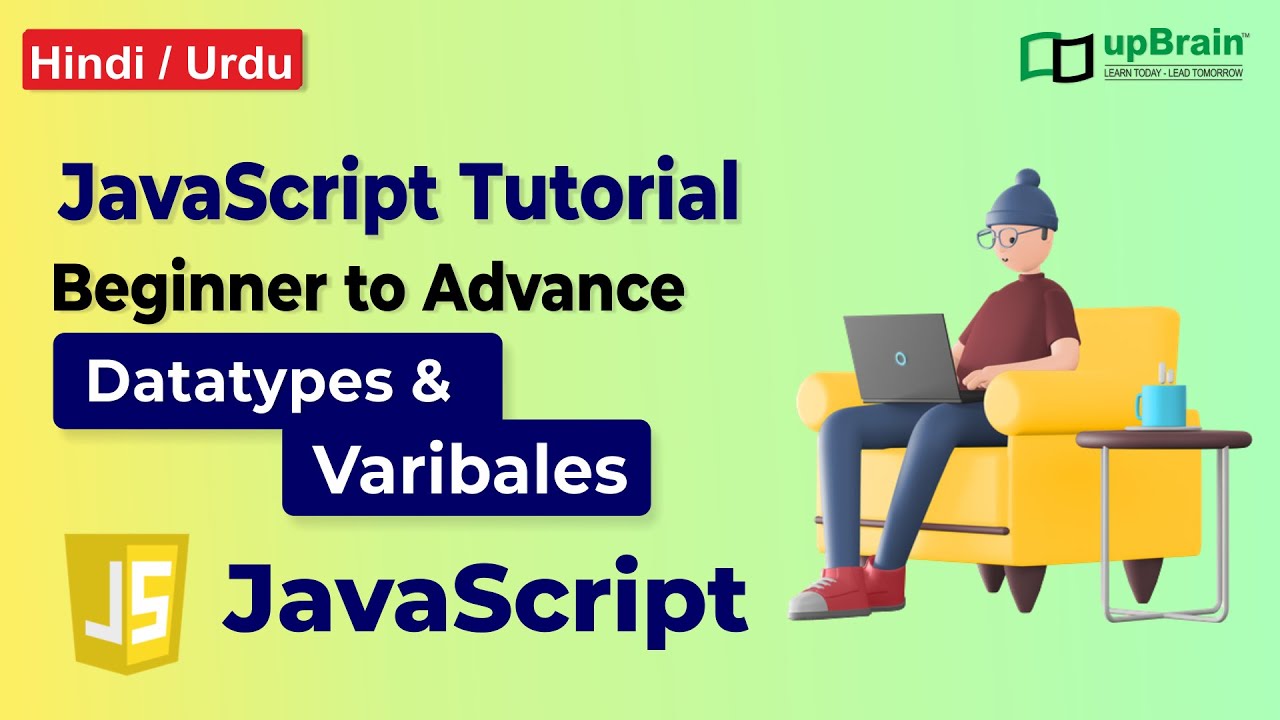 Data types and variables in JavaScript | JavaScript tutorial | Video #4