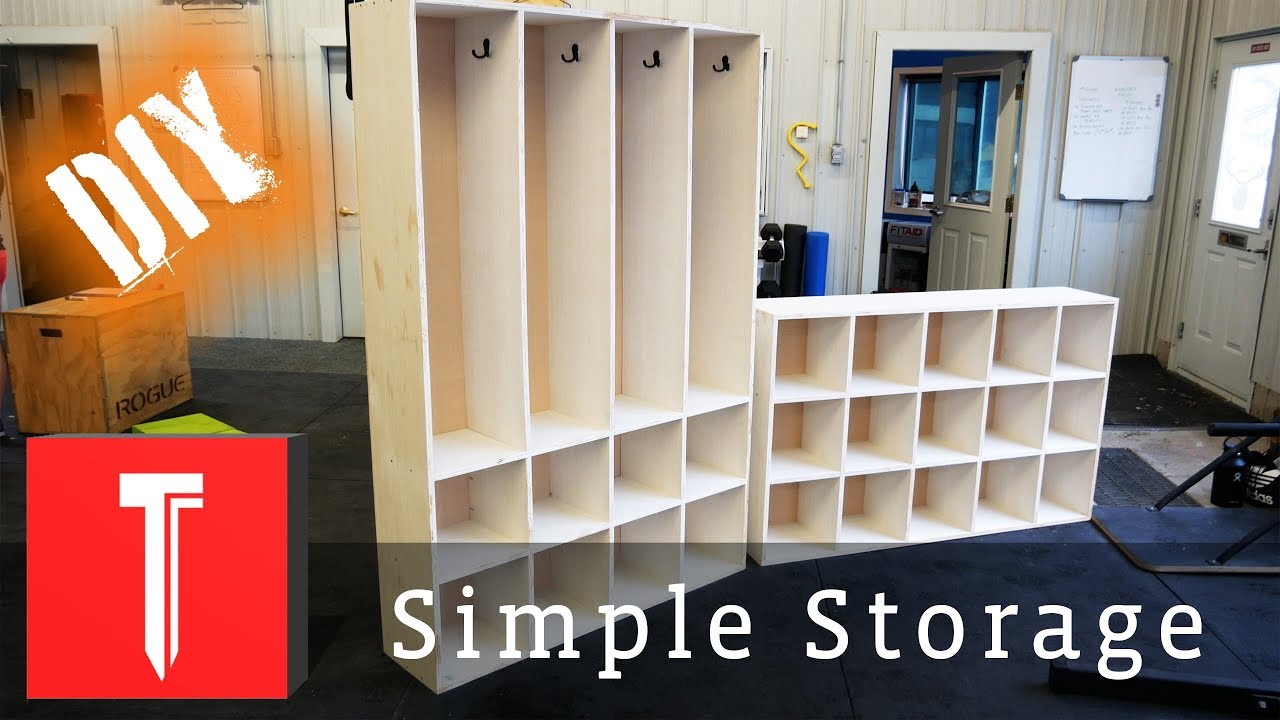 Simple DIY Storage! | Easy Cubbies