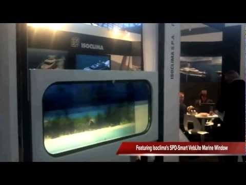 Isoclima's SPD-SmartGlass VebLite Marine Window At METS 2012